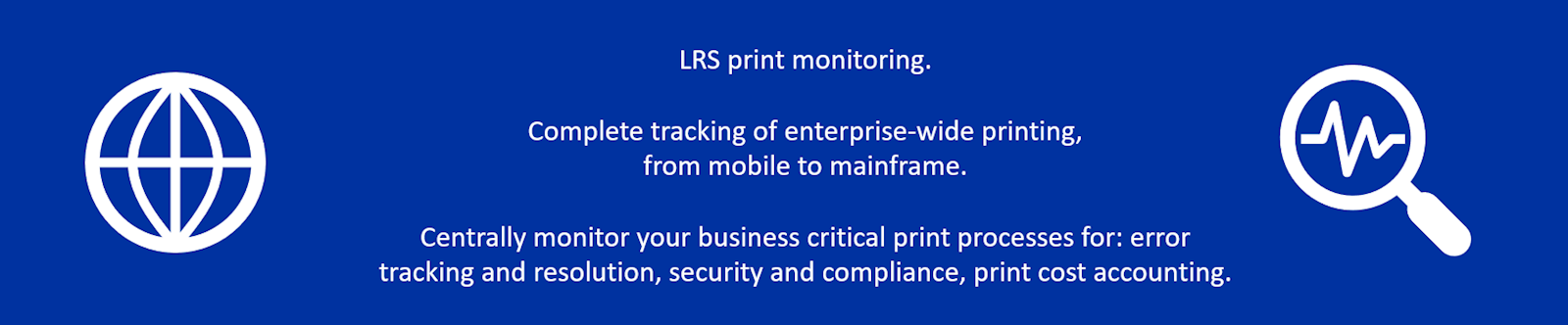 LRS Print Monitoring Software | LRS Output Management