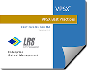 Certificate Best Practices for LRS Environments